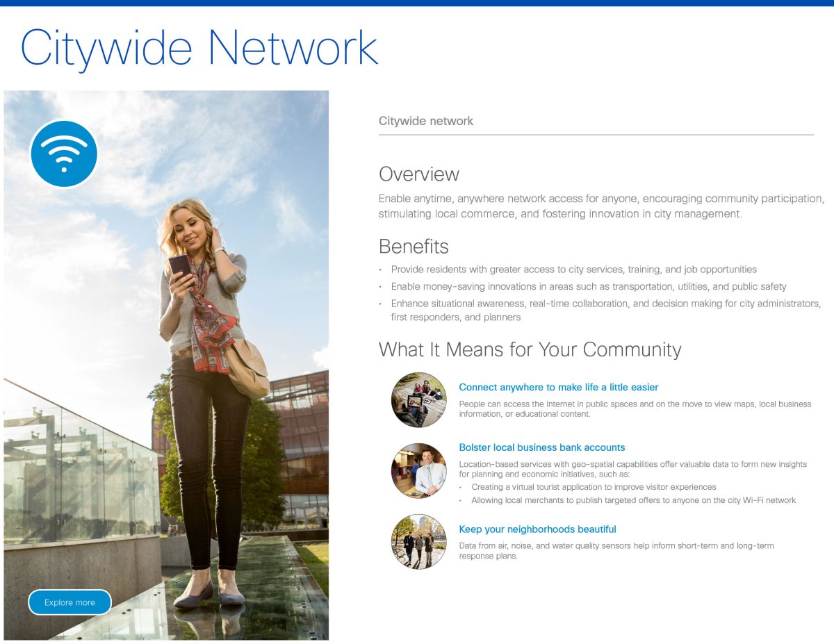 Cisco Smart + Connected Communities – Animation Studios